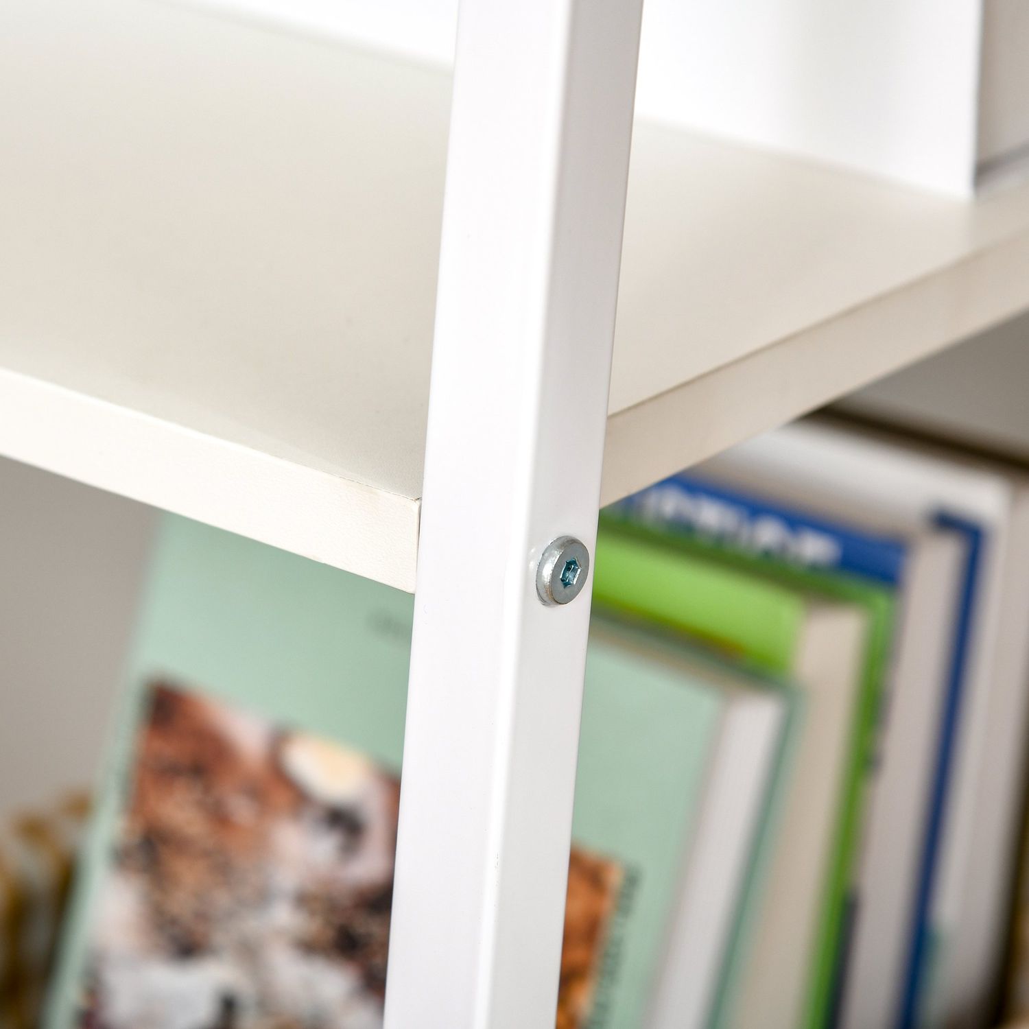 HOMCOM - HOMCOM Birou Modern pentru Camera si Birou cu 2 Rafturi ...