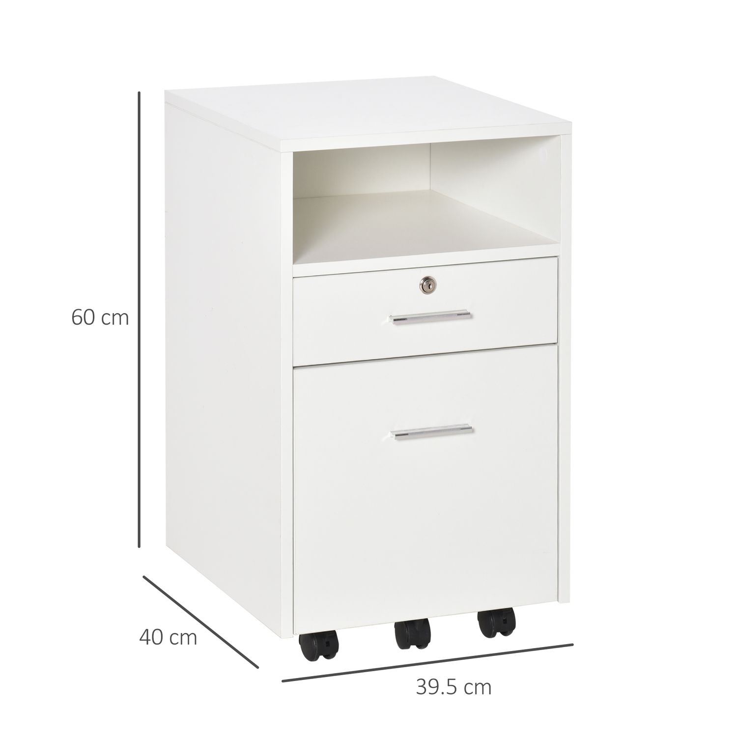 Vinsetto - Vinsetto Dulap cu sertare de Birou Dulap cu sertare pentru ...