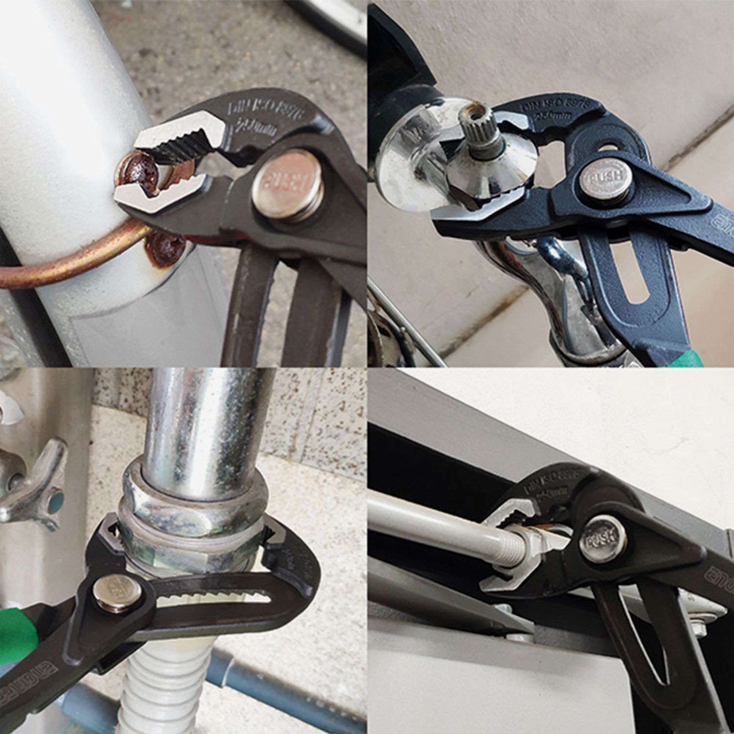 ENGINEER - Cleste instalator tip papagal cu buton reglare deschidere ...