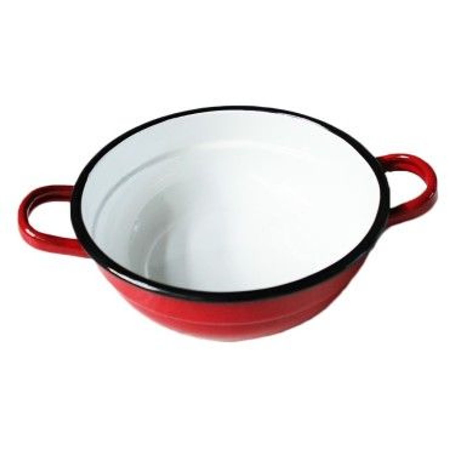 Mercaton - Castron emailat taranesc 20 cm, rosu - elefant.ro