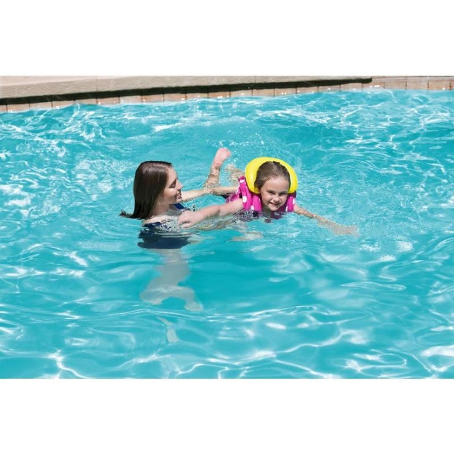 BestWay - Vesta gonflabila pentru copii, model Minnie, roz, 51x46 cm ...