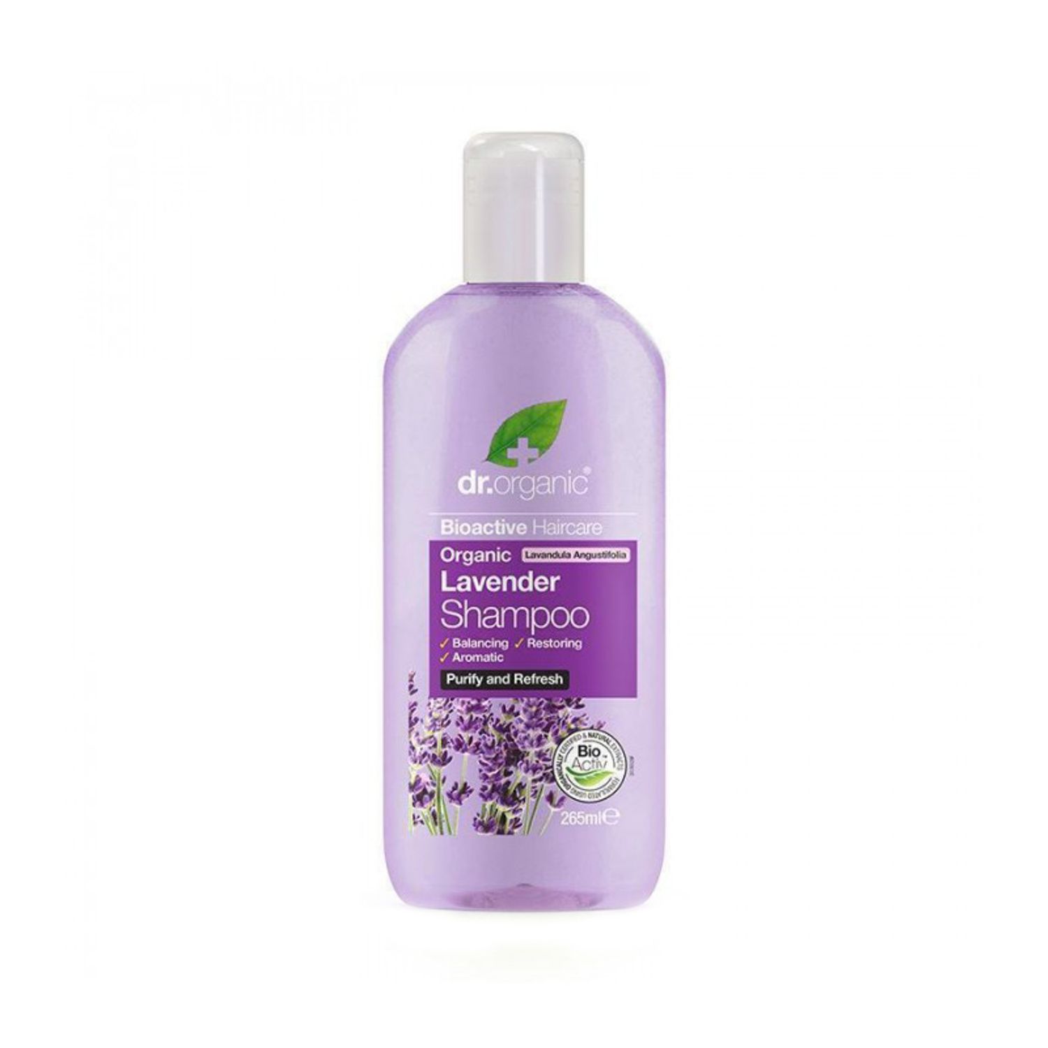 Dr. Organic - Sampon Bio Lavanda Dr Organic 265 ml - elefant.ro