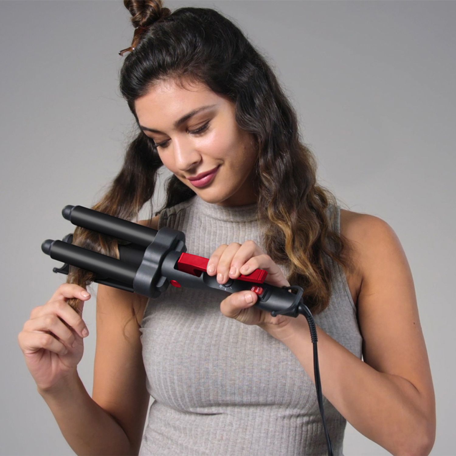 Revlon - Ondulator REVLON Wave Master – Jumbo Waver RVIR3056UKE, 3 ...