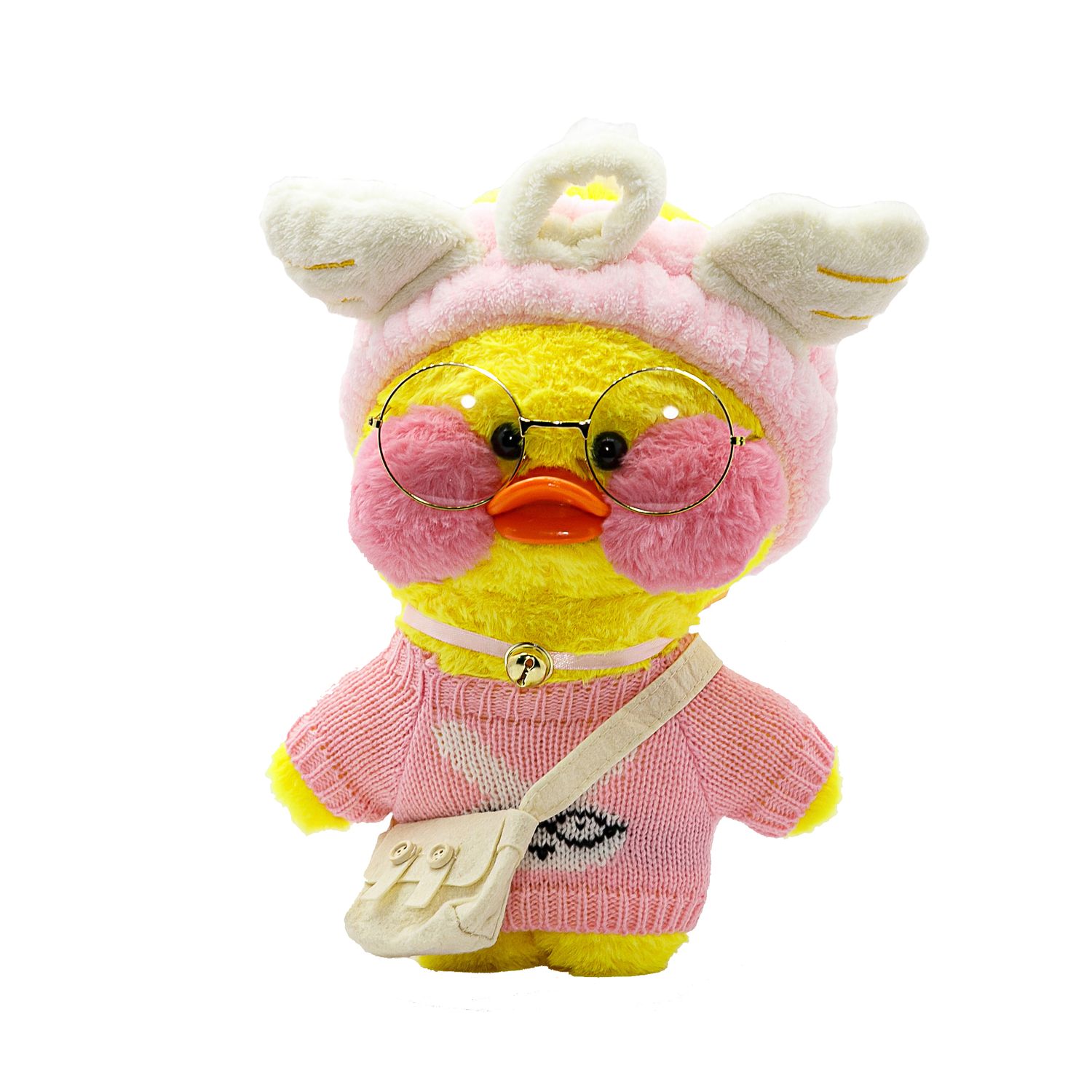 Lalafanfan - Jucarie de plus Ratusca Lalafanfan Cafe Mimi 30cm model 8 ...
