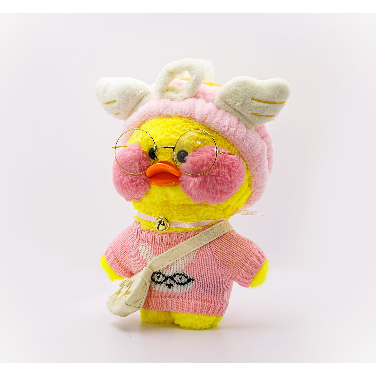 Lalafanfan - Jucarie de plus Ratusca Lalafanfan Cafe Mimi 30cm model 8 ...