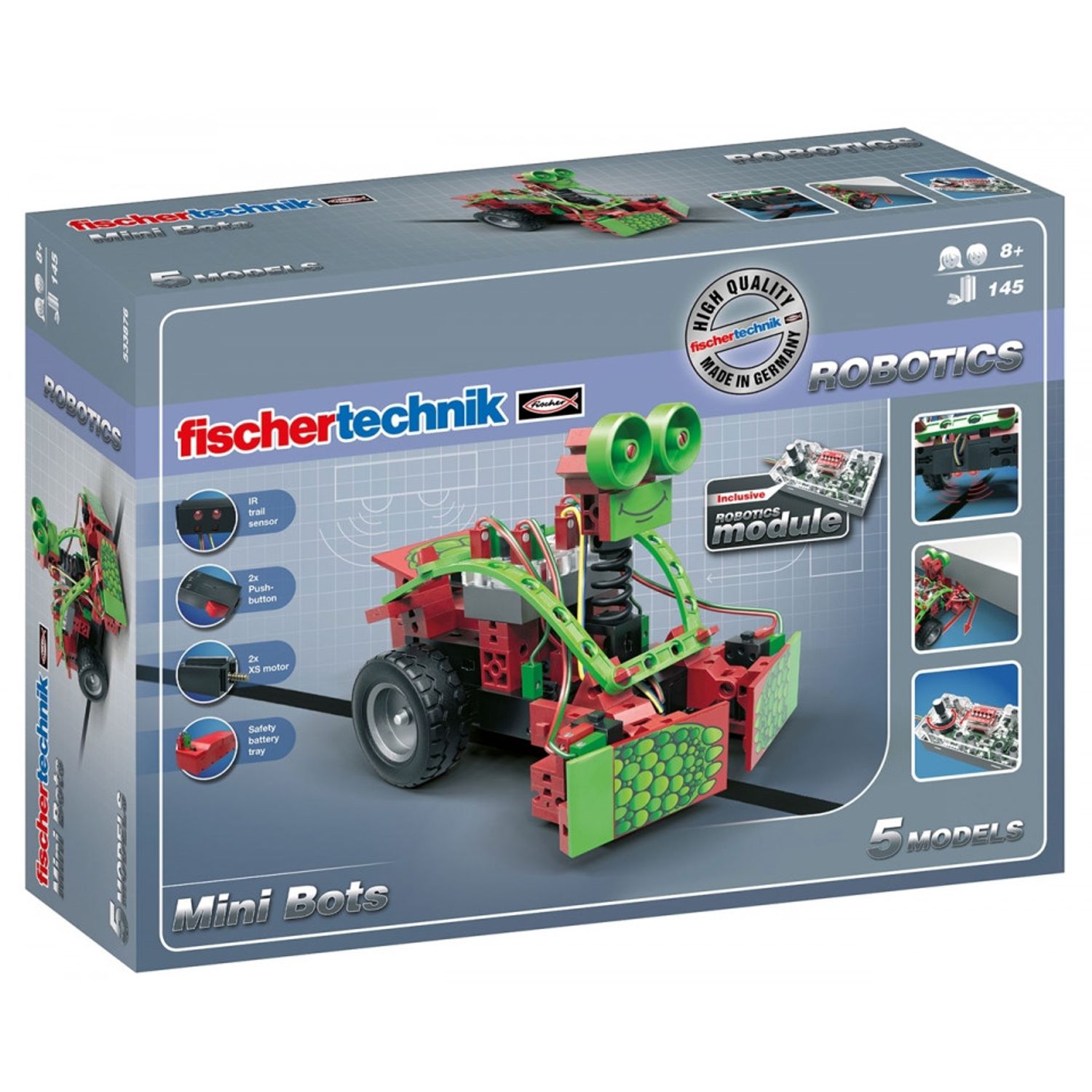 Fischertechnik - Set constructie ROBOTICS Mini Bots - elefant.ro