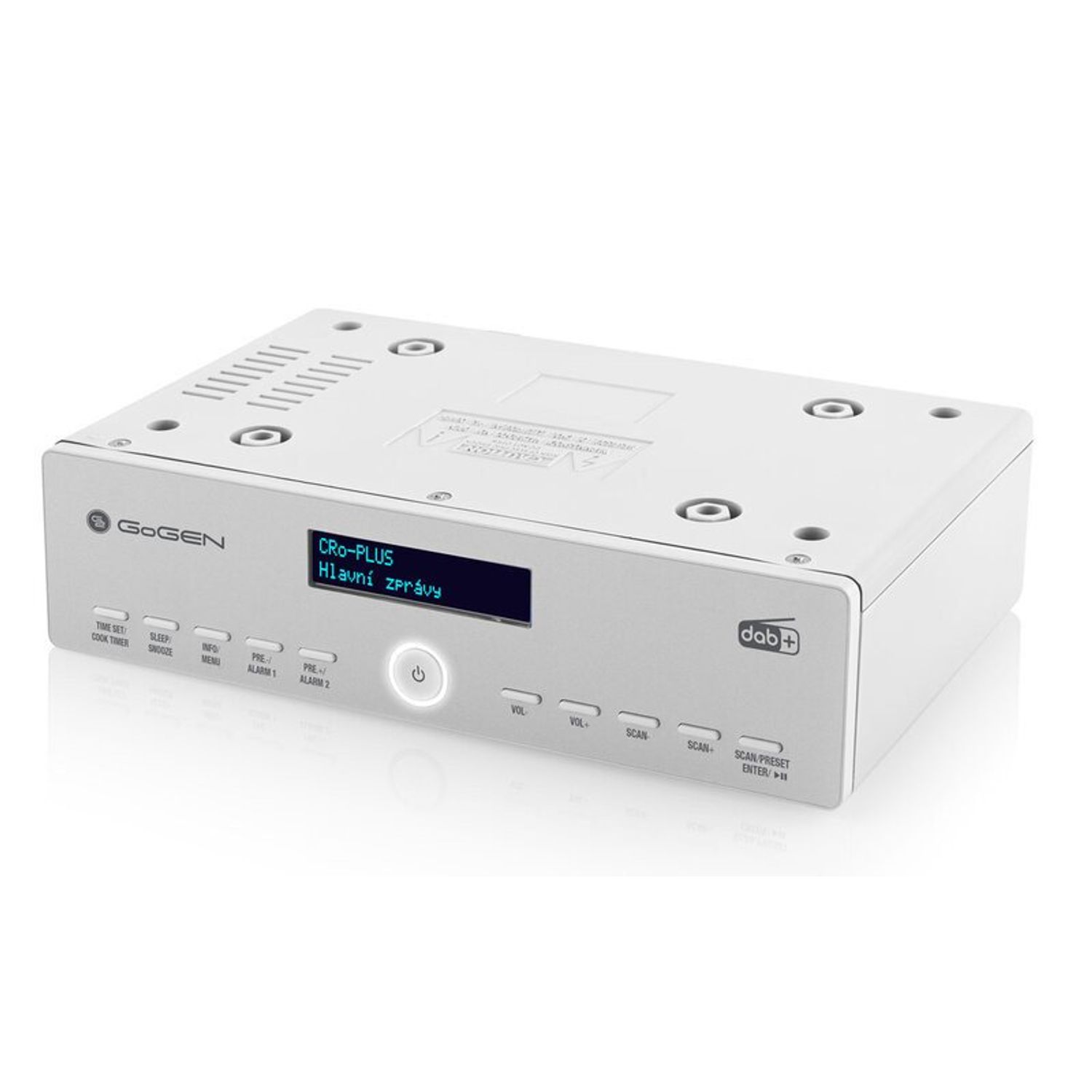 Gogen - Radio de bucatarie cu DAB+ si FM GoGEN 600, 1 W, Bluetooth, LCD ...