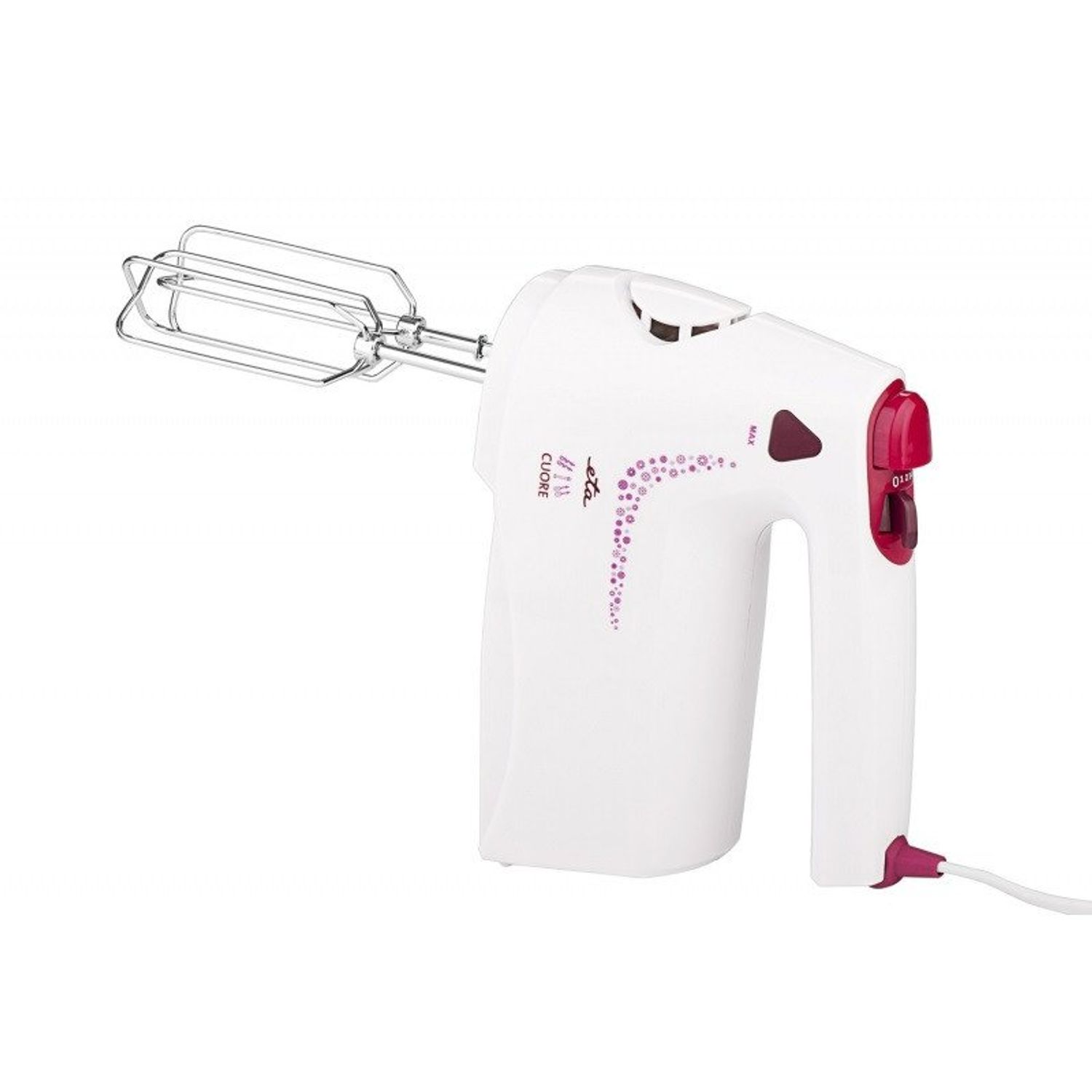 ETA - Mixer de mana ETA Cuore 1089 alb, 350 W, 4 viteze, TURBO, 2 ...