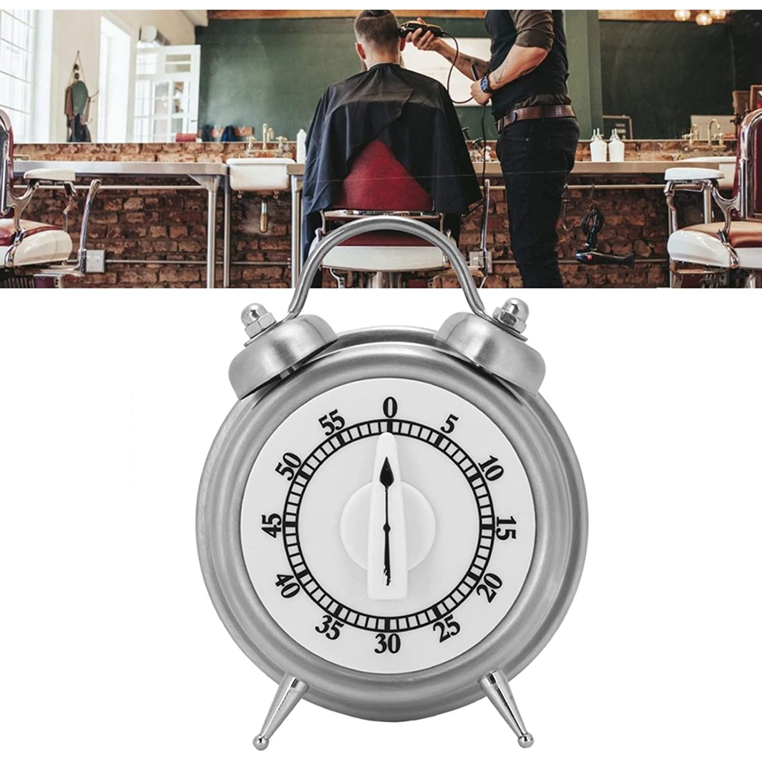 Ardette - Timer cronometru Ardette, TIM01, Gri, Model Retro, Metal ...