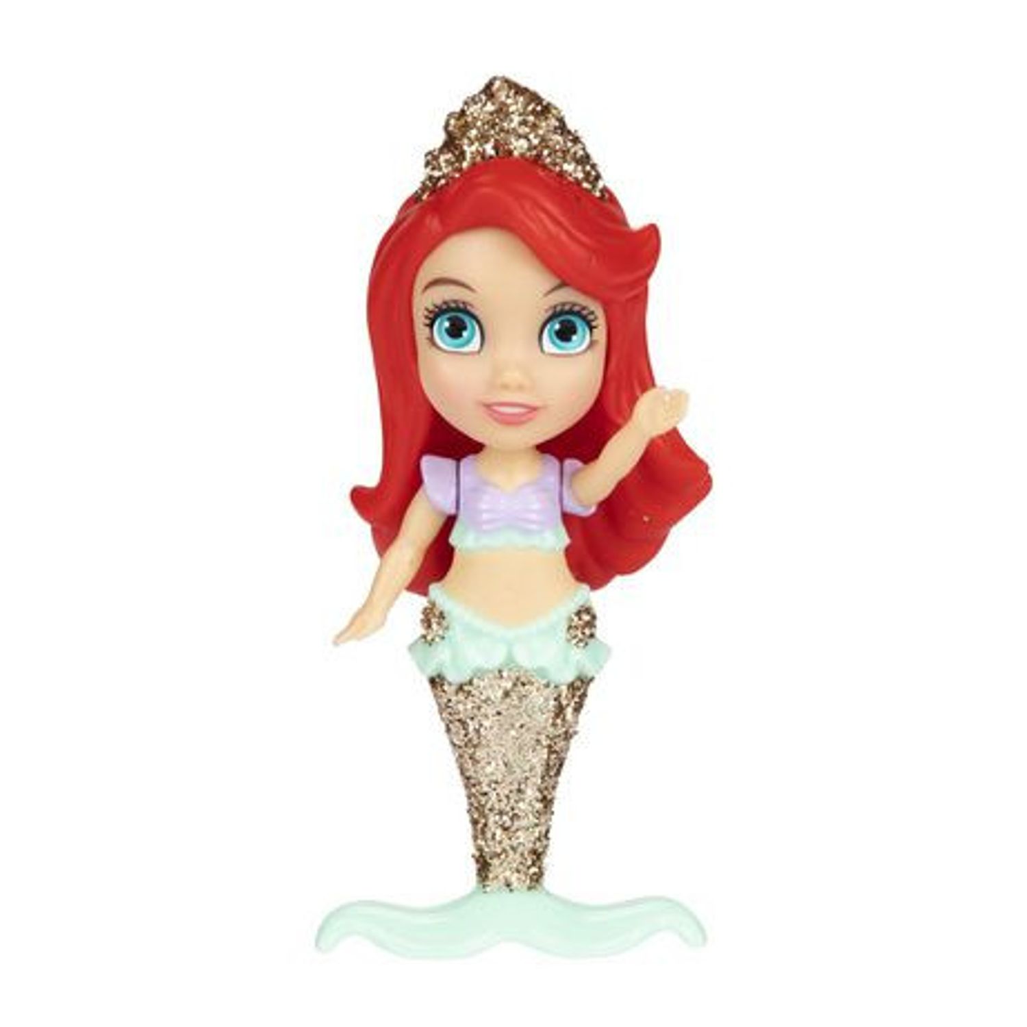 Jakks Pacific - Mini papusa Disney Princess, model Ariel cu costum de ...