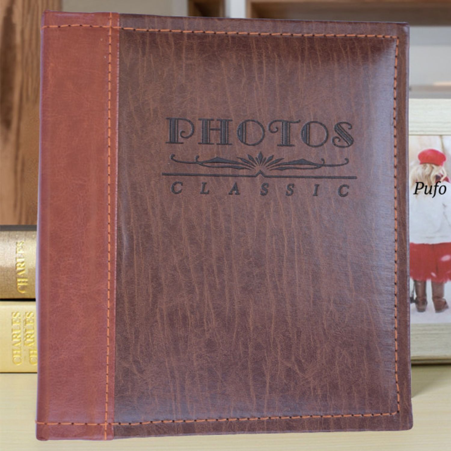Pufo - Album foto Pufo Classic, 80 poze, 20 x 18 cm, piele ecologica ...