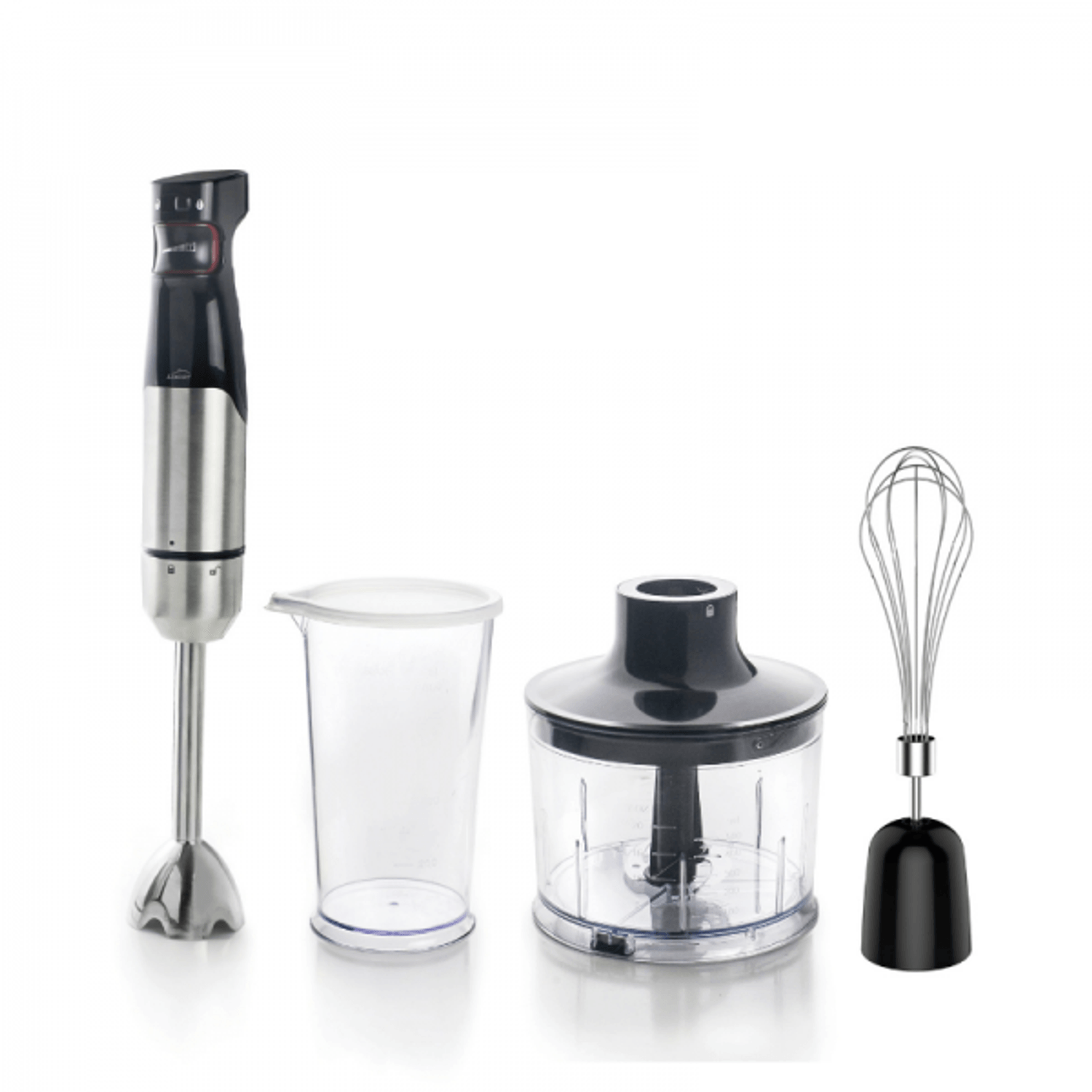 Lacor - Blender de mana cu tehnologie Press System, 1000 W, cu capat ...