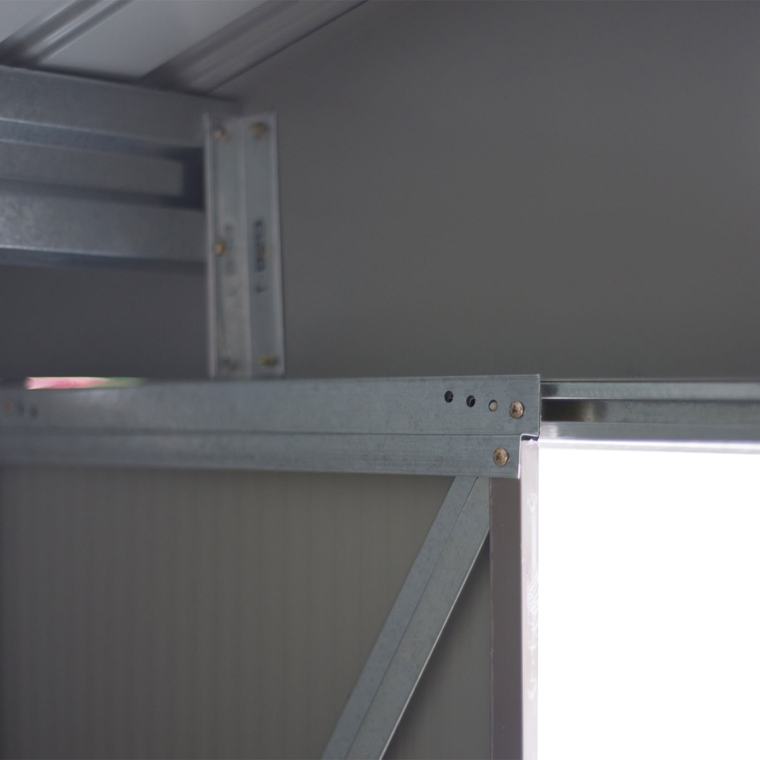 Outsunny - Outsunny magazie scule si unelte, din fier 277x191x192 cm ...