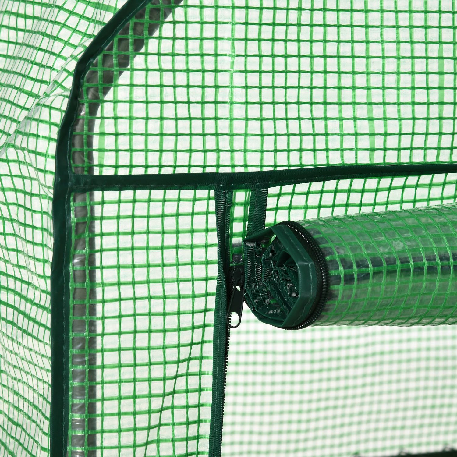 Outsunny - Outsunny minisera de gradina, copertina PE, 69x49x92cm ...