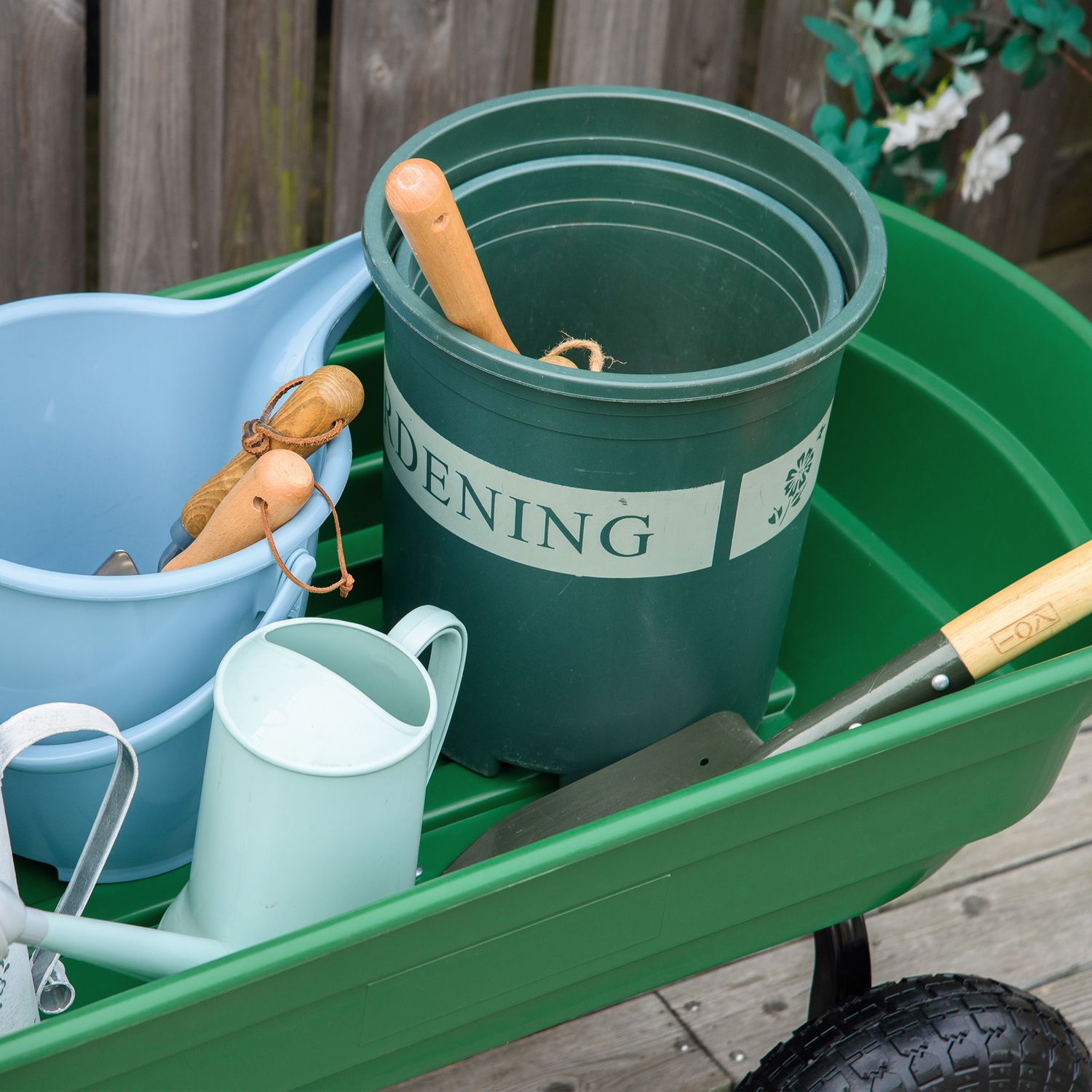 Outsunny - Carucior de Gradina Outsunny cu Structura din Otel si ...