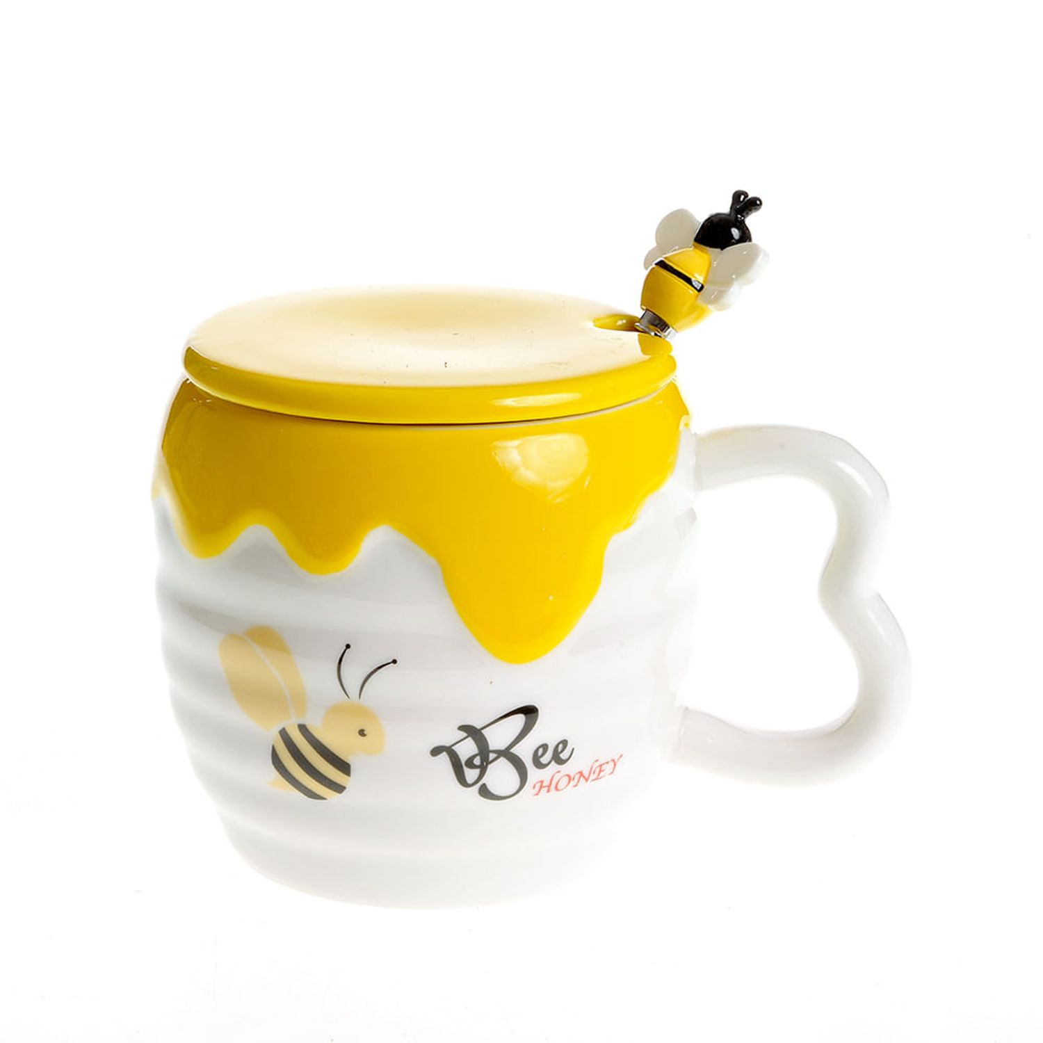 Meli Melo - Cana albinuta din ceramica 430 ml - elefant.ro