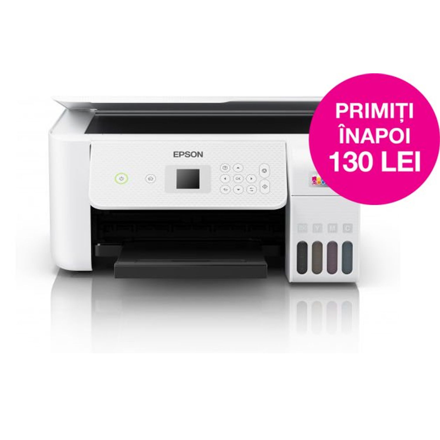 Epson - Multifunctional Epson EcoTank L3266, A4, inkjet, 10ppm, USB ...