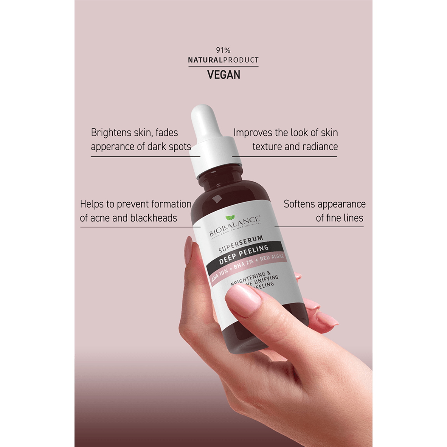 Bio Balance - Super Serum Exfoliere Profunda cu AHA 10% + BHA 2% ...