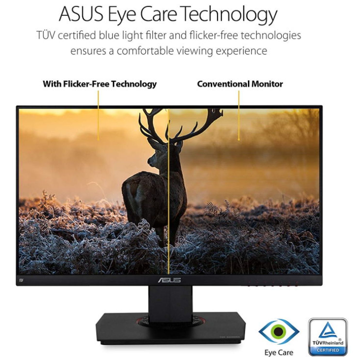 ASUS - Monitor Gaming IPS LED ASUS 23.8" VG249Q, Full HD (1920 x 1080 ...