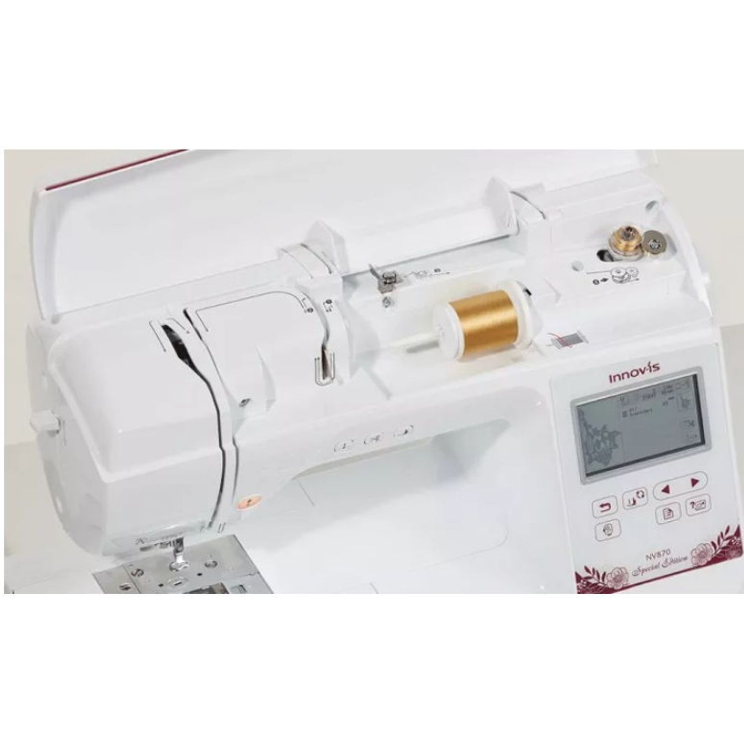 Brother - Masina de brodat Brother NV870SE, 850 imp/min, 138 modele, 10 ...