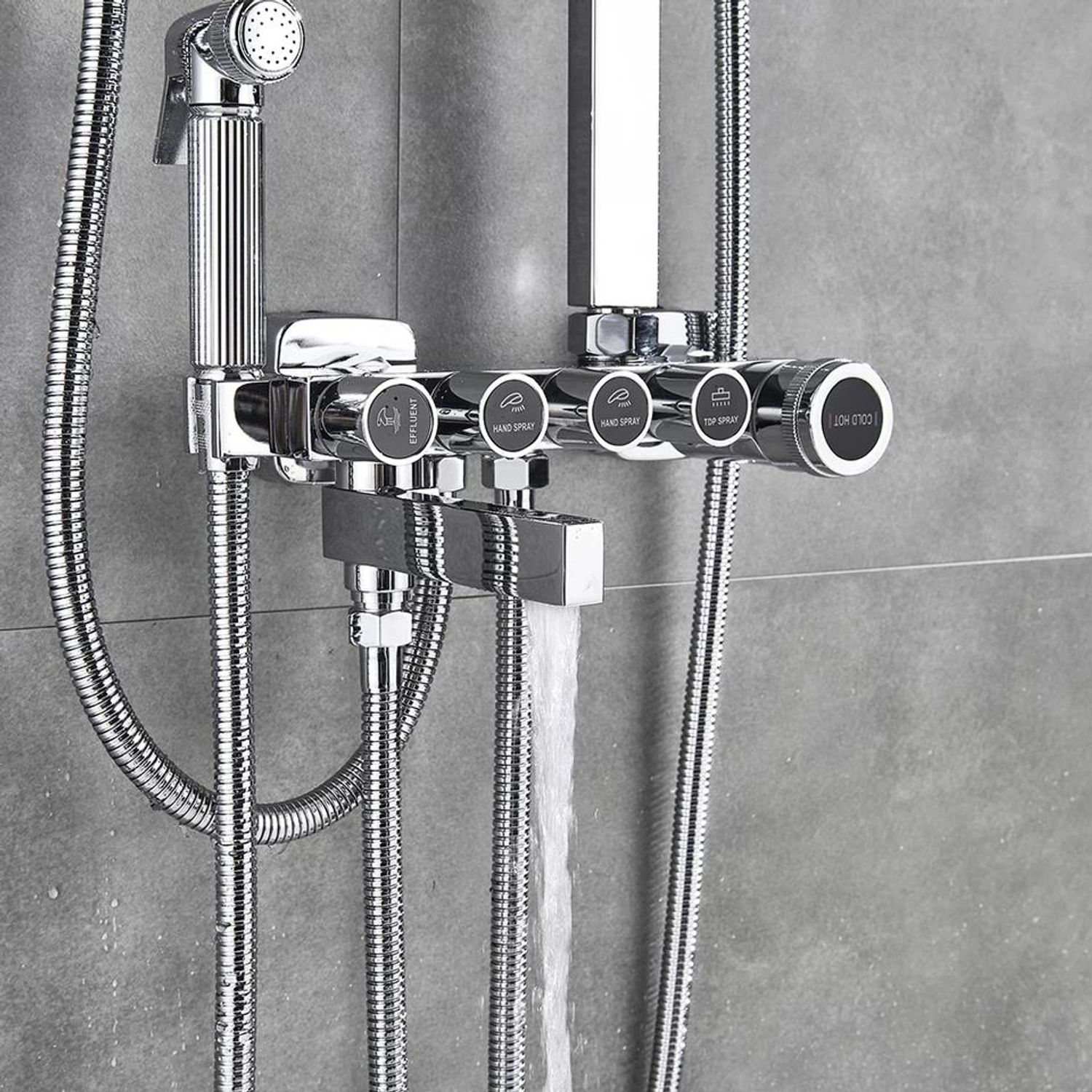 TRENDY S - Coloana dus cu hidromasaj ,cinci functii montare cabina dus ...