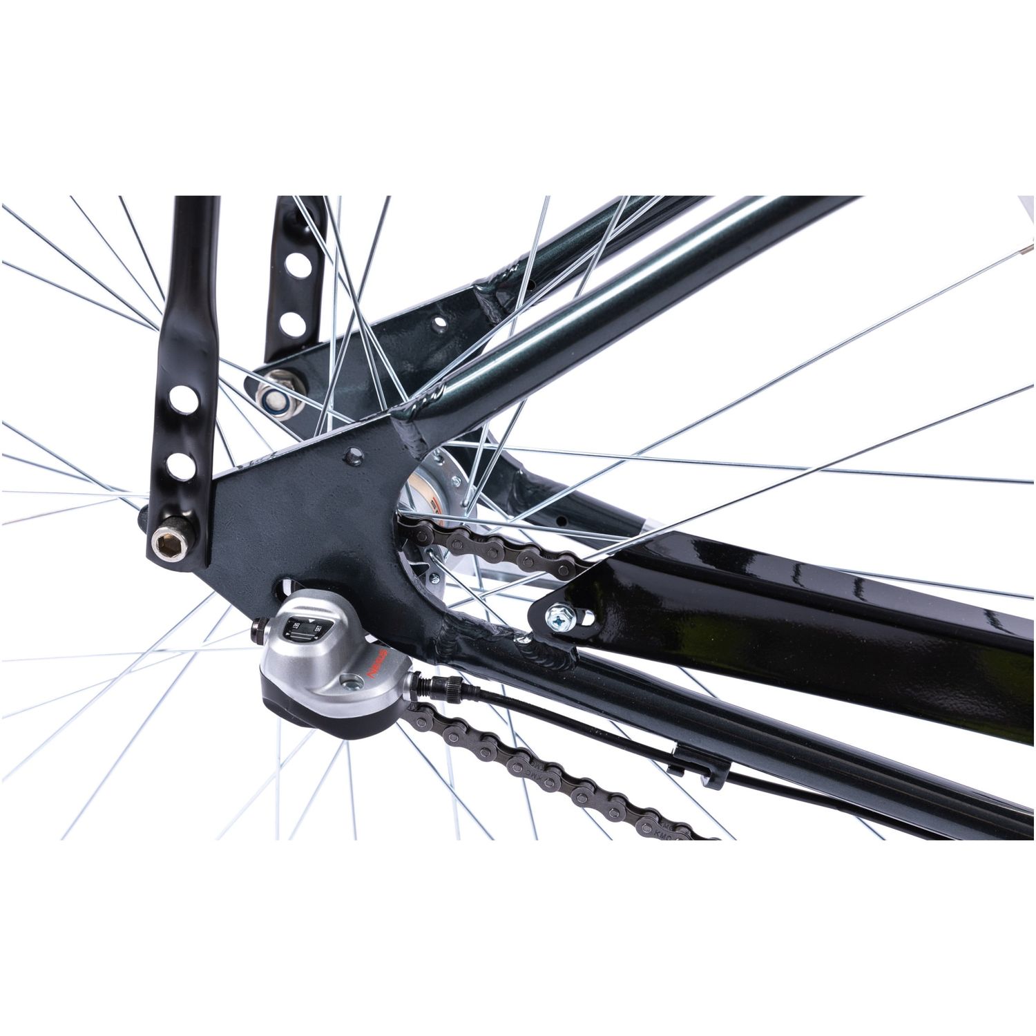 Pegas - Bicicleta Pegas Strada 1, cadru aluminiu, 3S (Maro) - elefant.ro