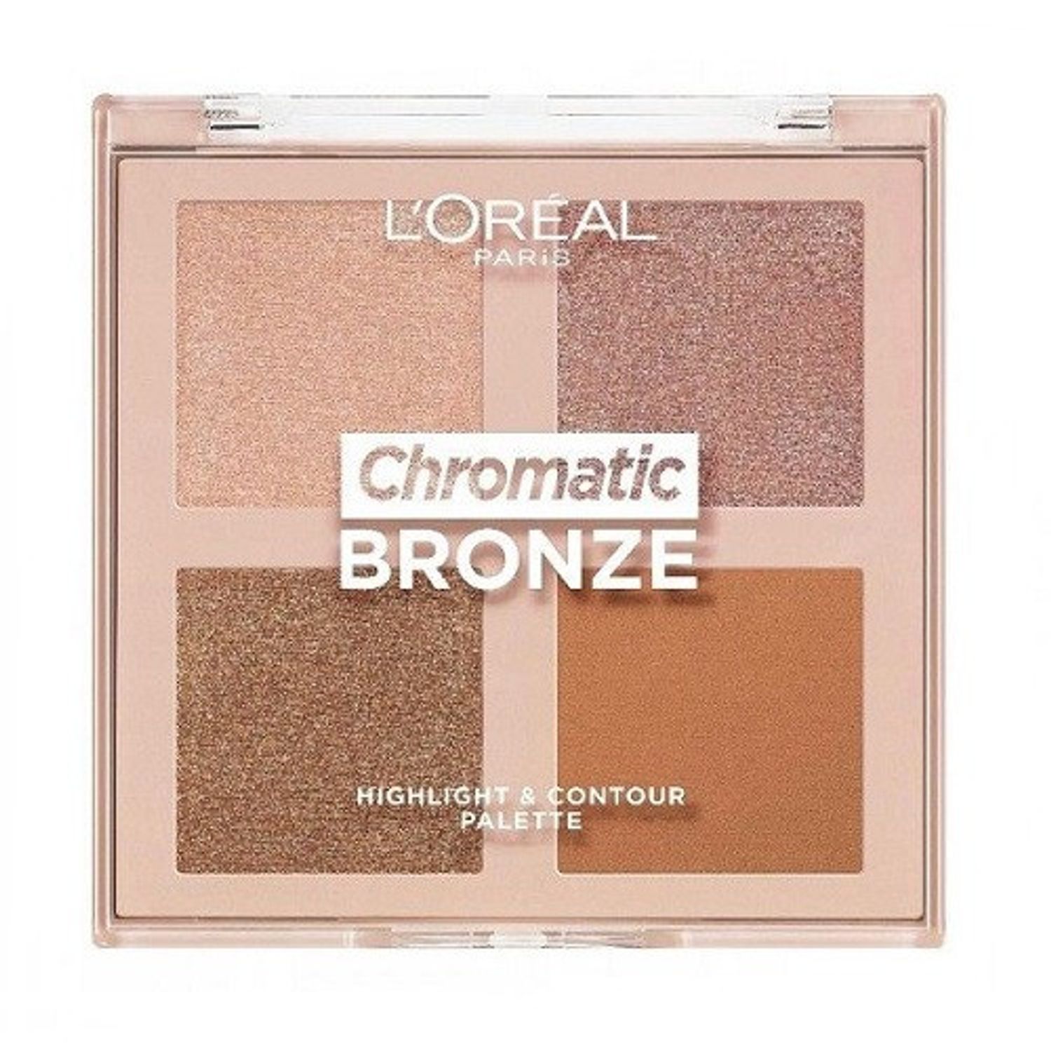 L'Oréal Paris - Paleta iluminator si contur, Loreal, Chromatic Bronze, 10 g - elefant.ro