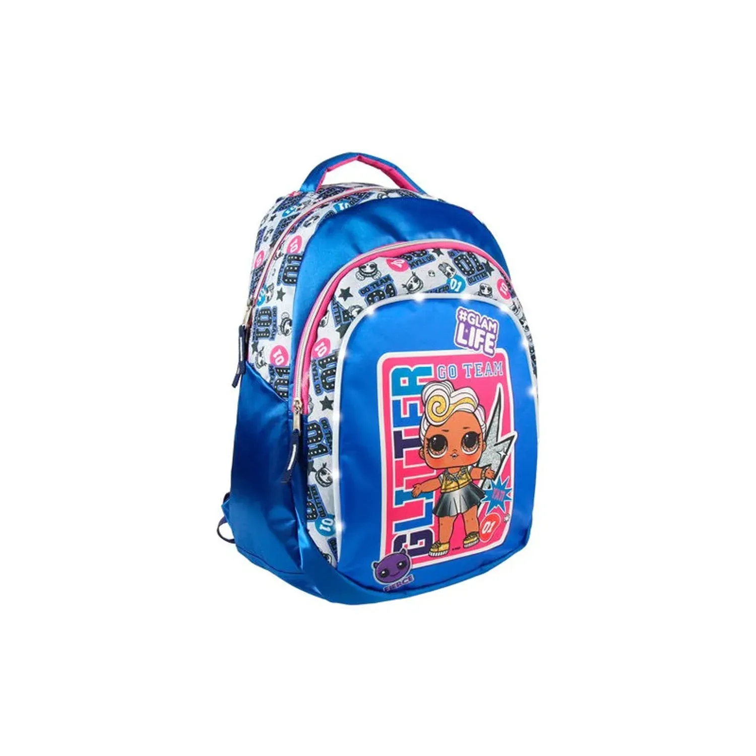 LOL Surprise - Ghiozdan pentru scoala, LOL Surprise Glitter cu lumini ...