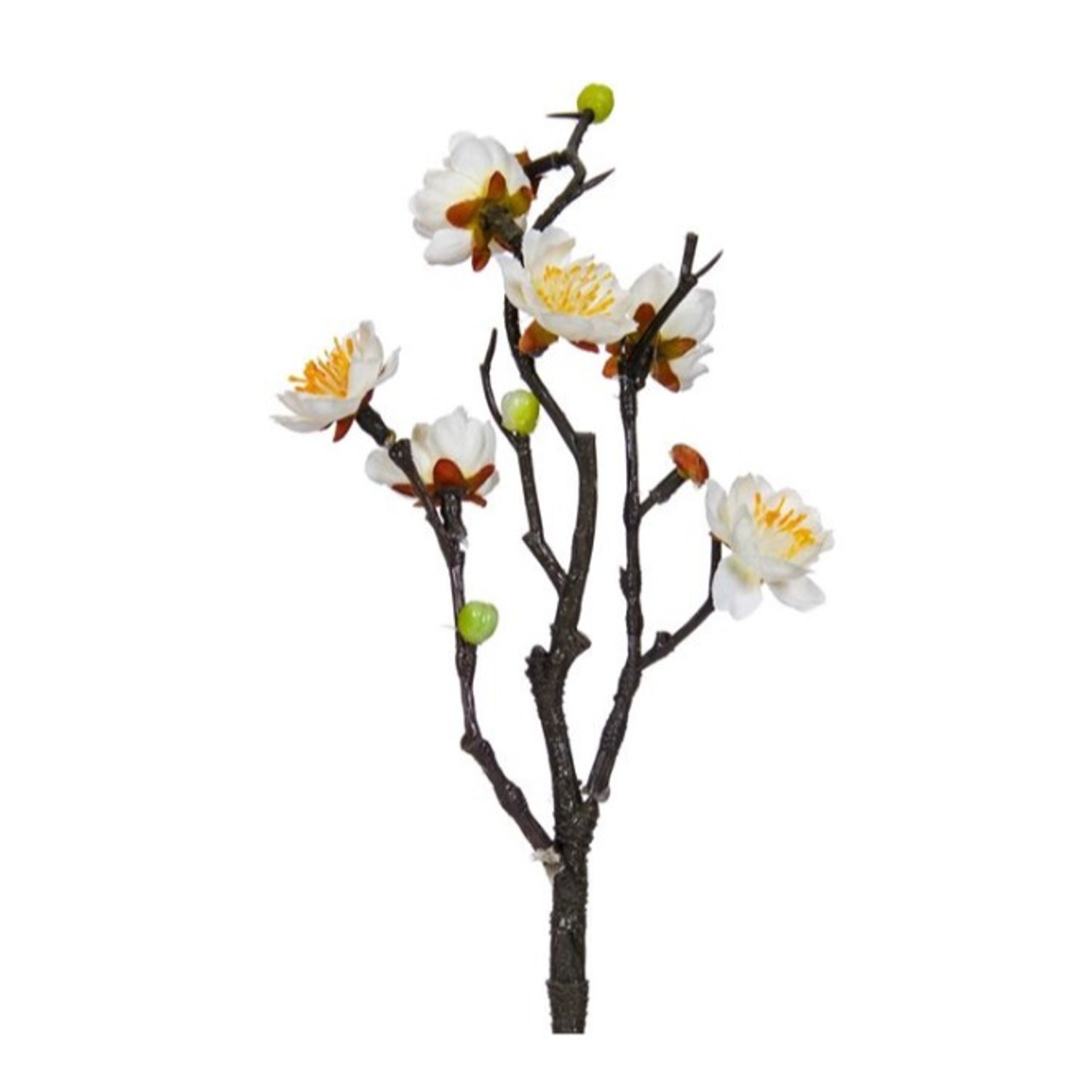 TOPI TOY - Planta artificiala decorativa, crenguta de alun inflorit, cu ...