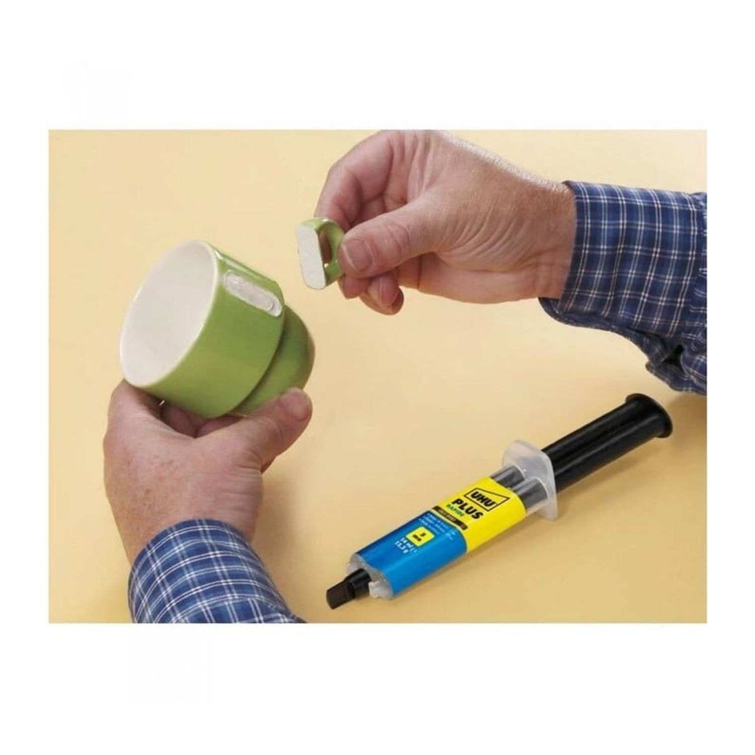 UHU - Adeziv UHU epoxy bicomponent 5min transparent 27g - elefant.ro