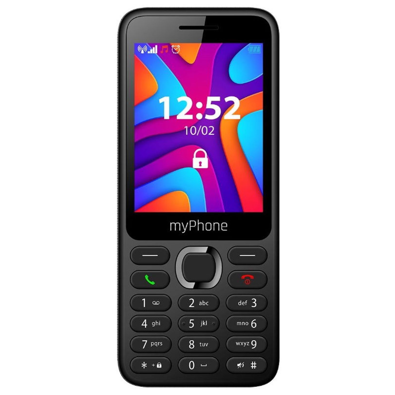 Myphone - Telefon mobil myPhone C1, Dual Sim, 4G (Negru) - elefant.ro