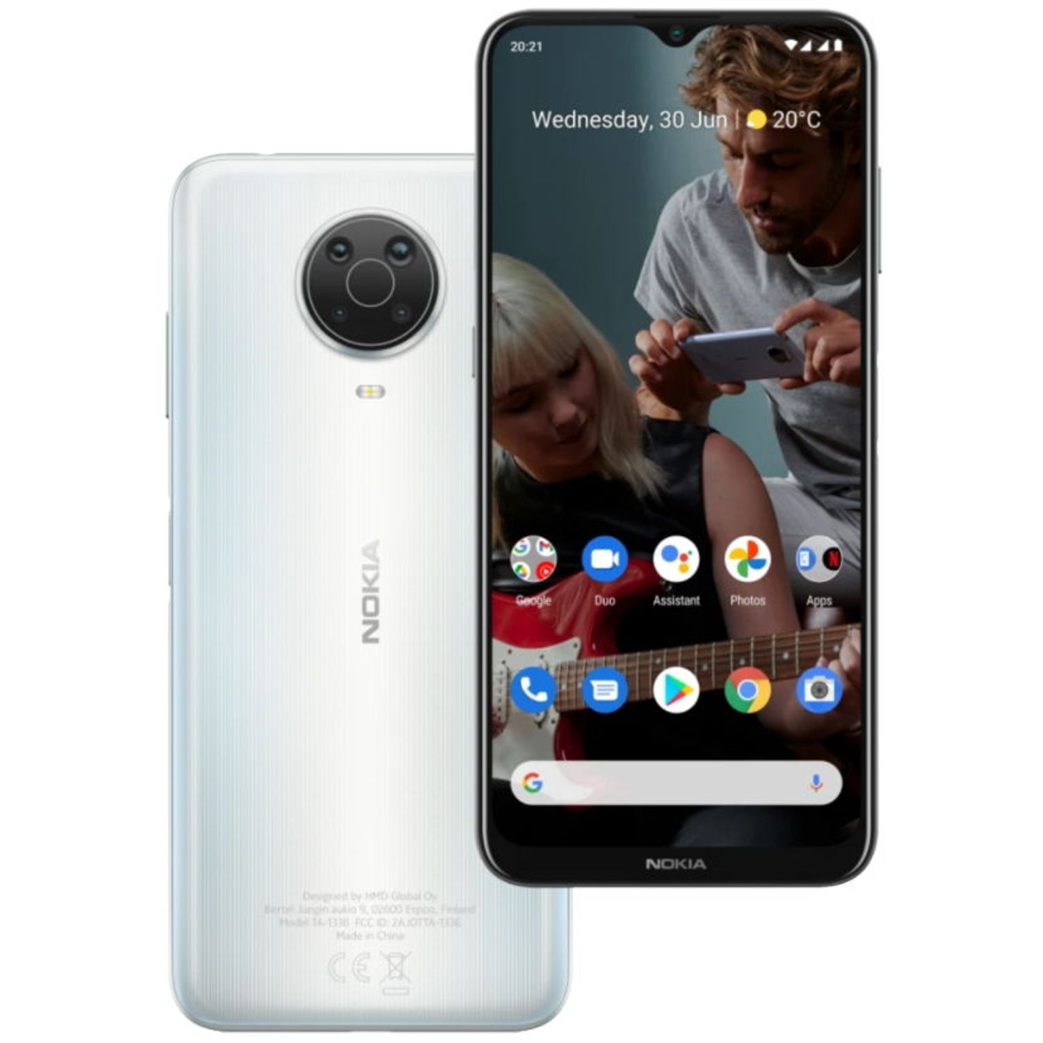 NOKIA - Telefon Mobil Nokia G20, Procesor MediaTek Helio G35 Octa-Core ...