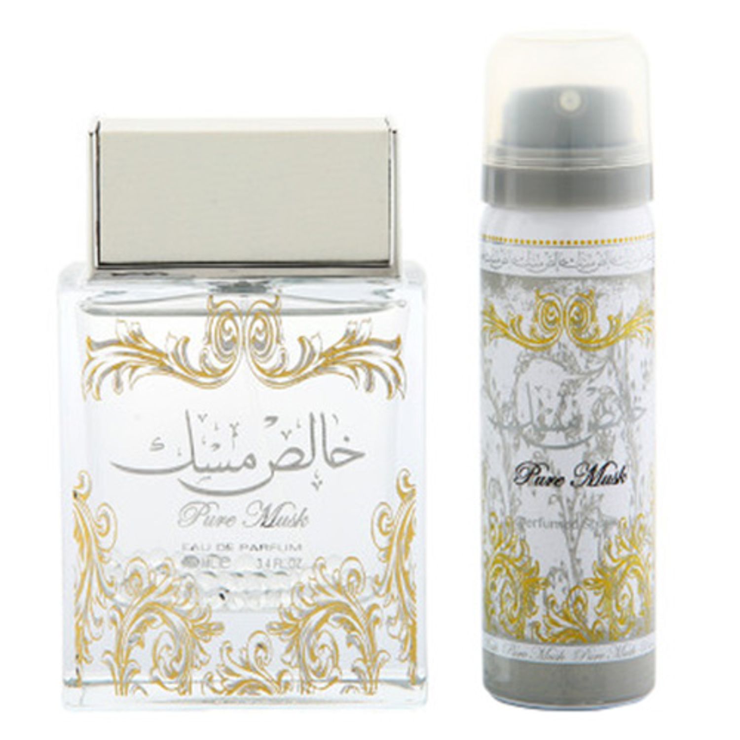 Lattafa - Set Lattafa, Pure Musk, Femei: Apa de Parfum, 100 ml ...