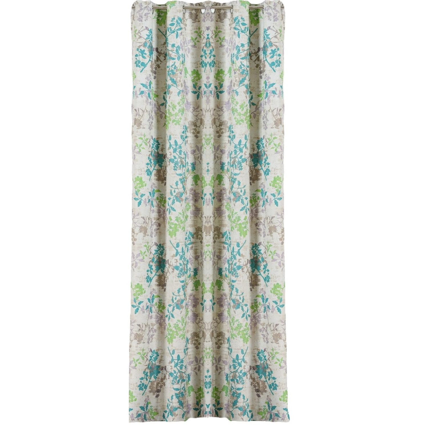 TERPE - Set 2 Draperii, Model "Floral Crem", 140/230 - elefant.ro