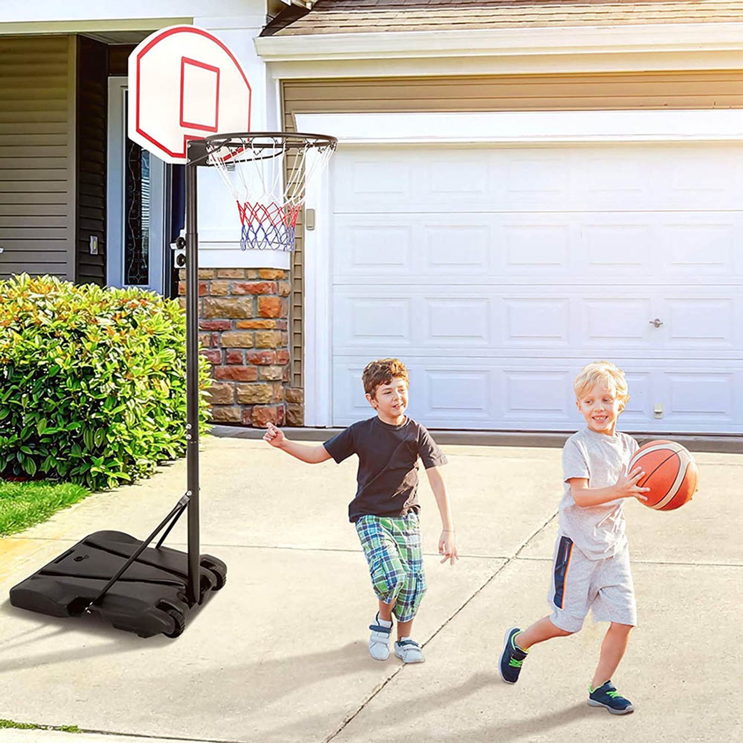 Timelesstools - Cos/panou de baschet Timeless Tools, inaltime reglabila ...