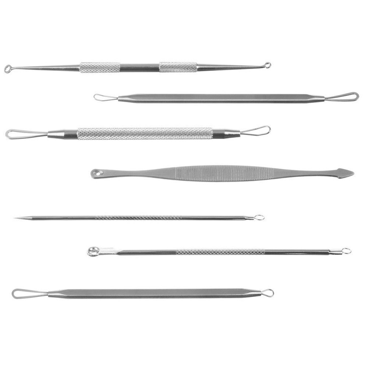 OEM - Set trusa cu 7 pensete cu 2 capete, pentru extractia punctelor ...