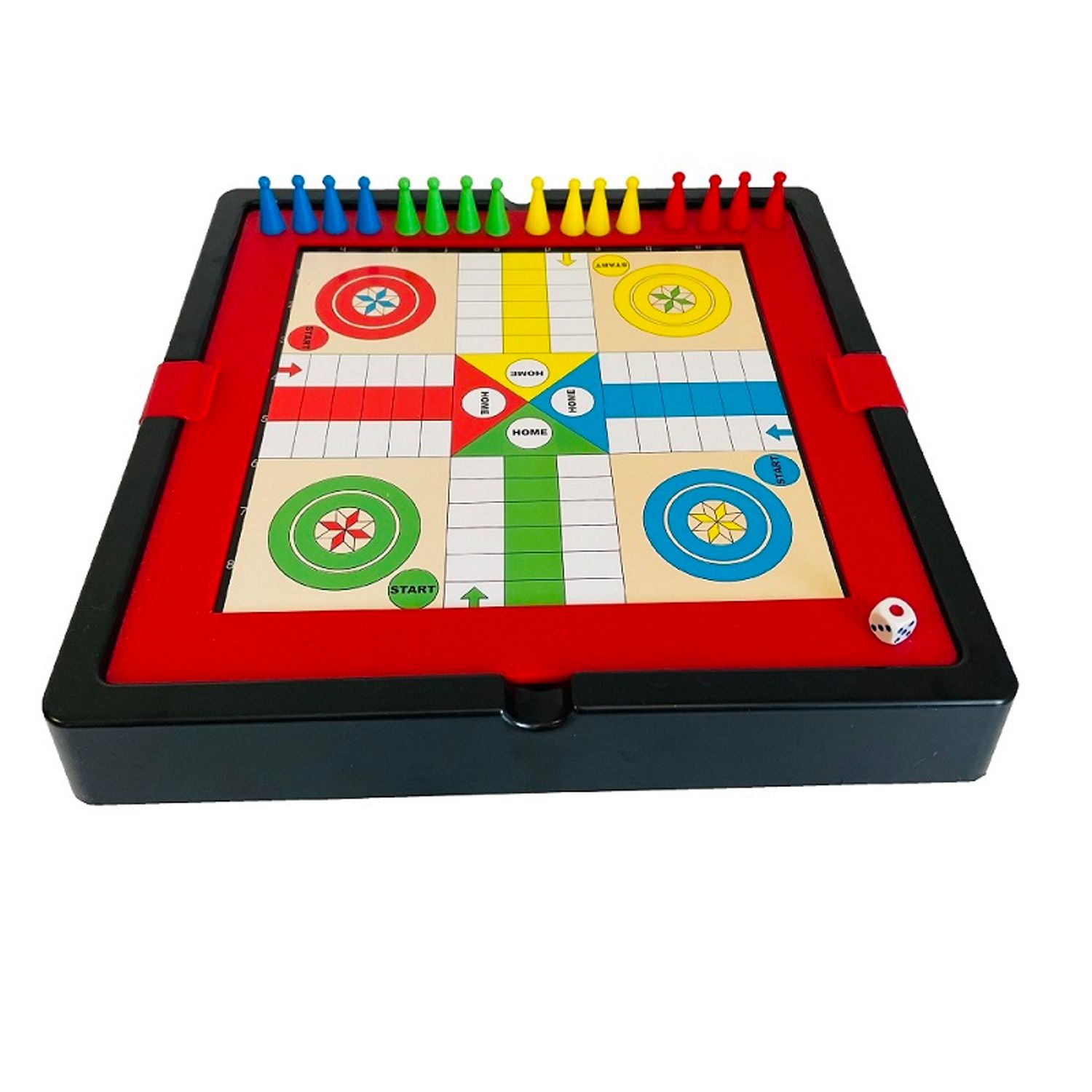 DANETI - Set jocuri 4 in 1, sah magnetic, table, serpi si scari, nu te ...