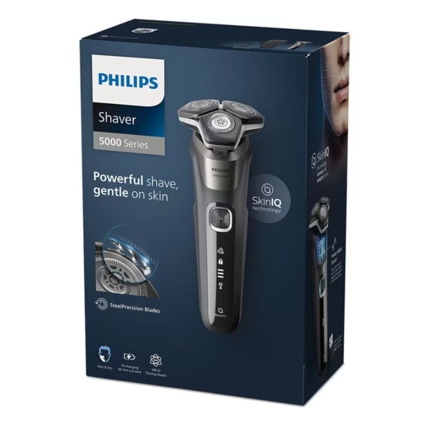 Philips - Aparat de ras PHILIPS Shaver Series 5000 S5887/30, Acumulator ...