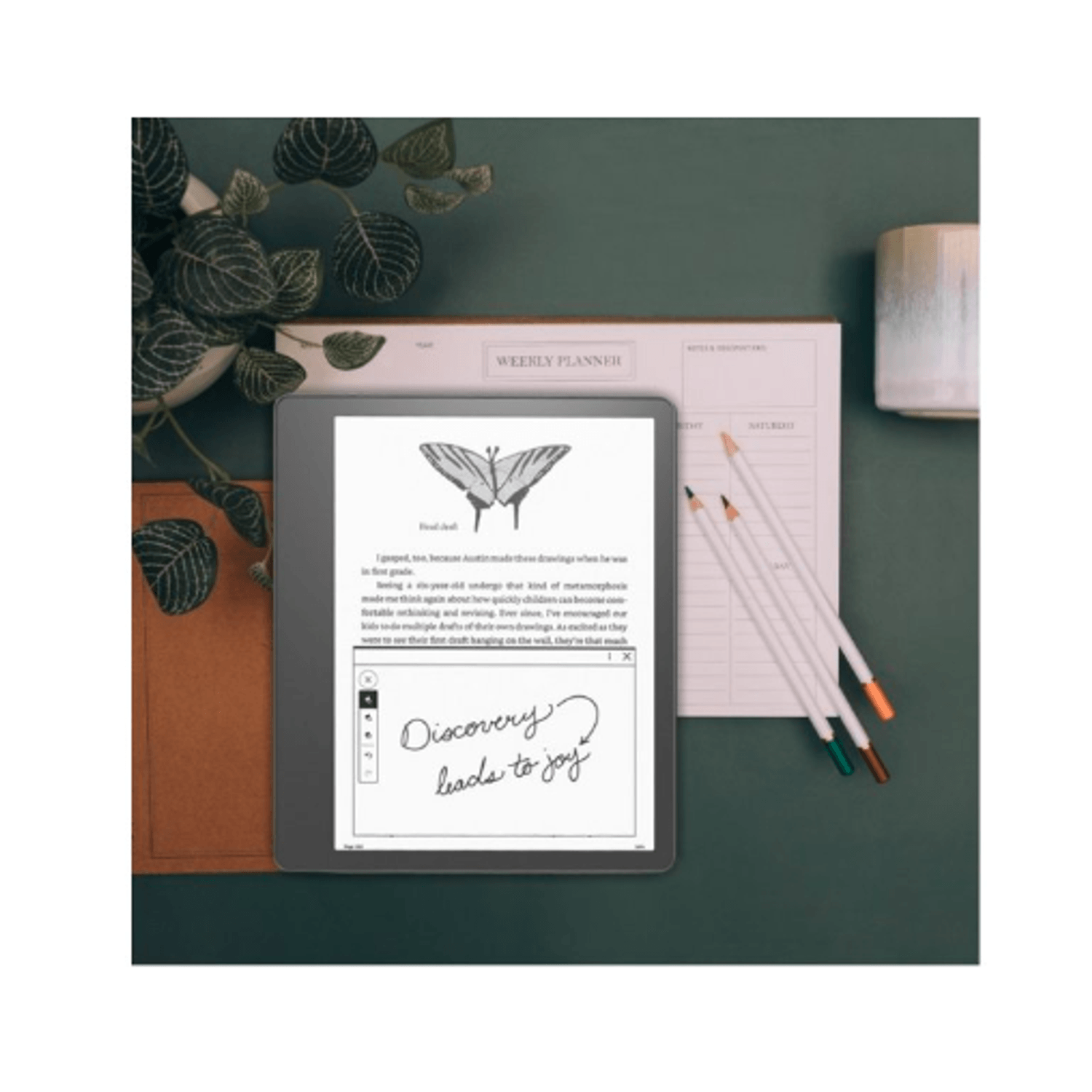 Amazon - Tableta ePaper Amazon Kindle Scribe, ecran 10.3", 300 ppi ...