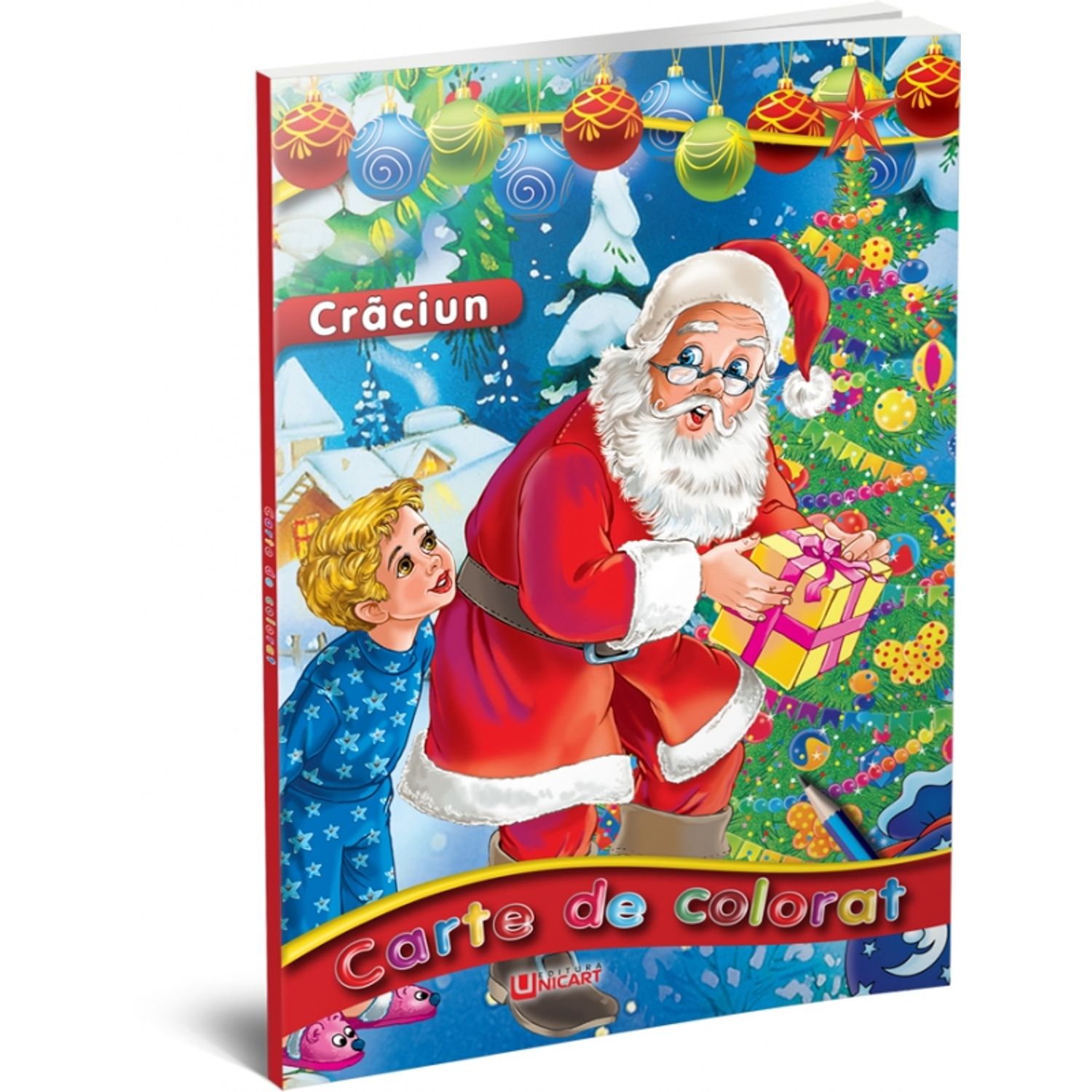 Unicart - Carti de colorat cu desene pentru copii, format A4, 96 pagini ...