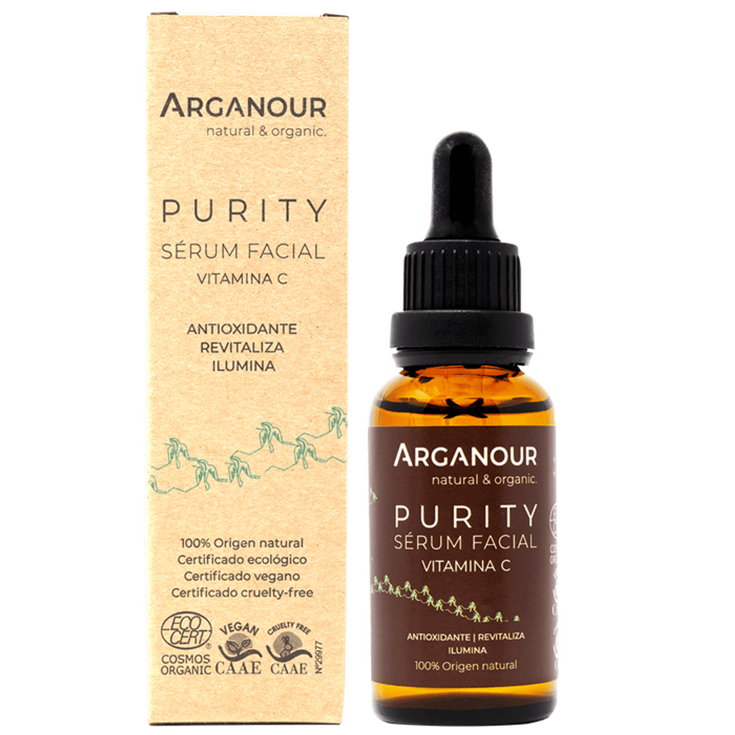 Arganour - Ser BIO cu Vitamina C 10% - ARGANOUR Purity Face Serum ...