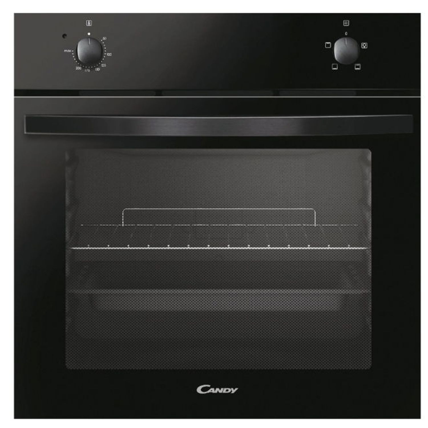 Candy - Cuptor incorporabil Candy Idea FIDC N100, Electric, 70 l (Negru ...