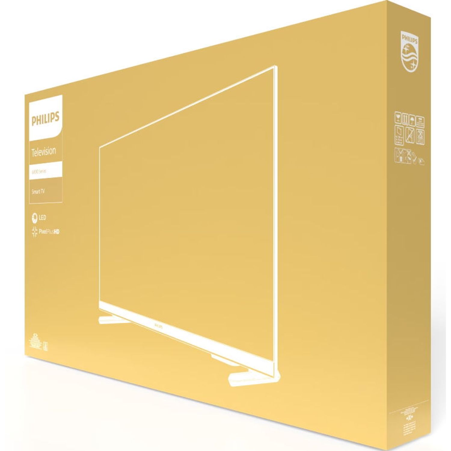 Philips - Televizor LED Philips 80 cm (32") 32PHS6808/12, HD, Smart TV ...