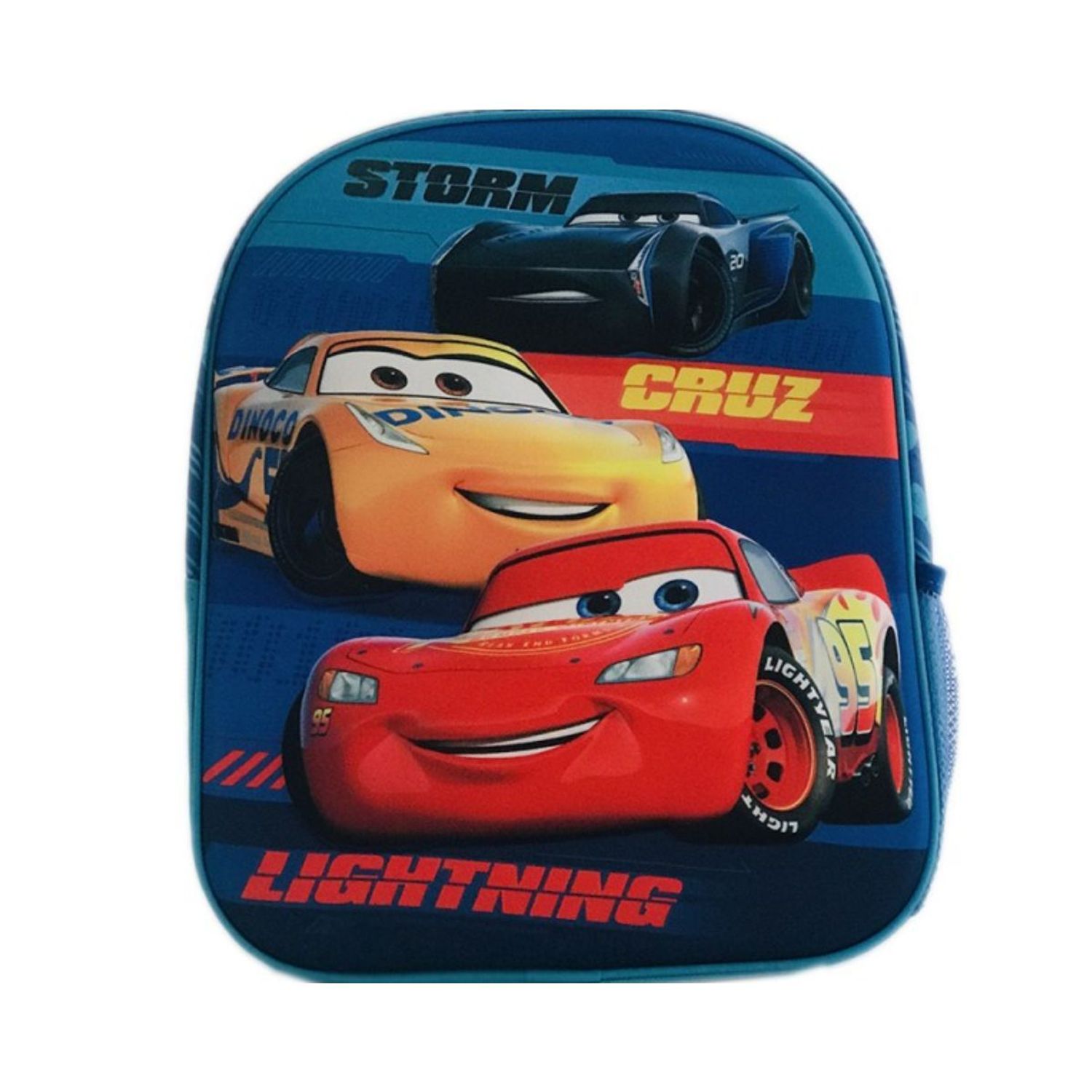 Disney - Ghiozdan 3D Cars pentru gradinita, scoala, Fulger McQueen ...