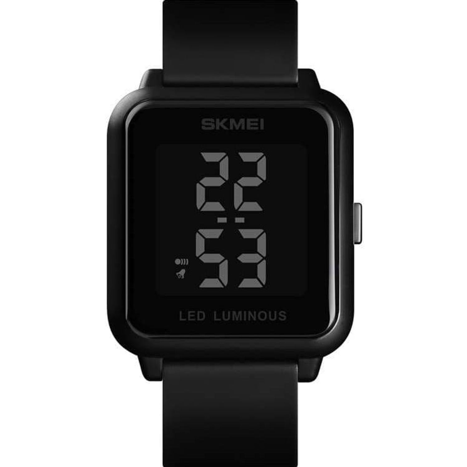 SKMEI - Ceas digital, Skmei, Negru, Digital, Poliuretan, Afisare data ...