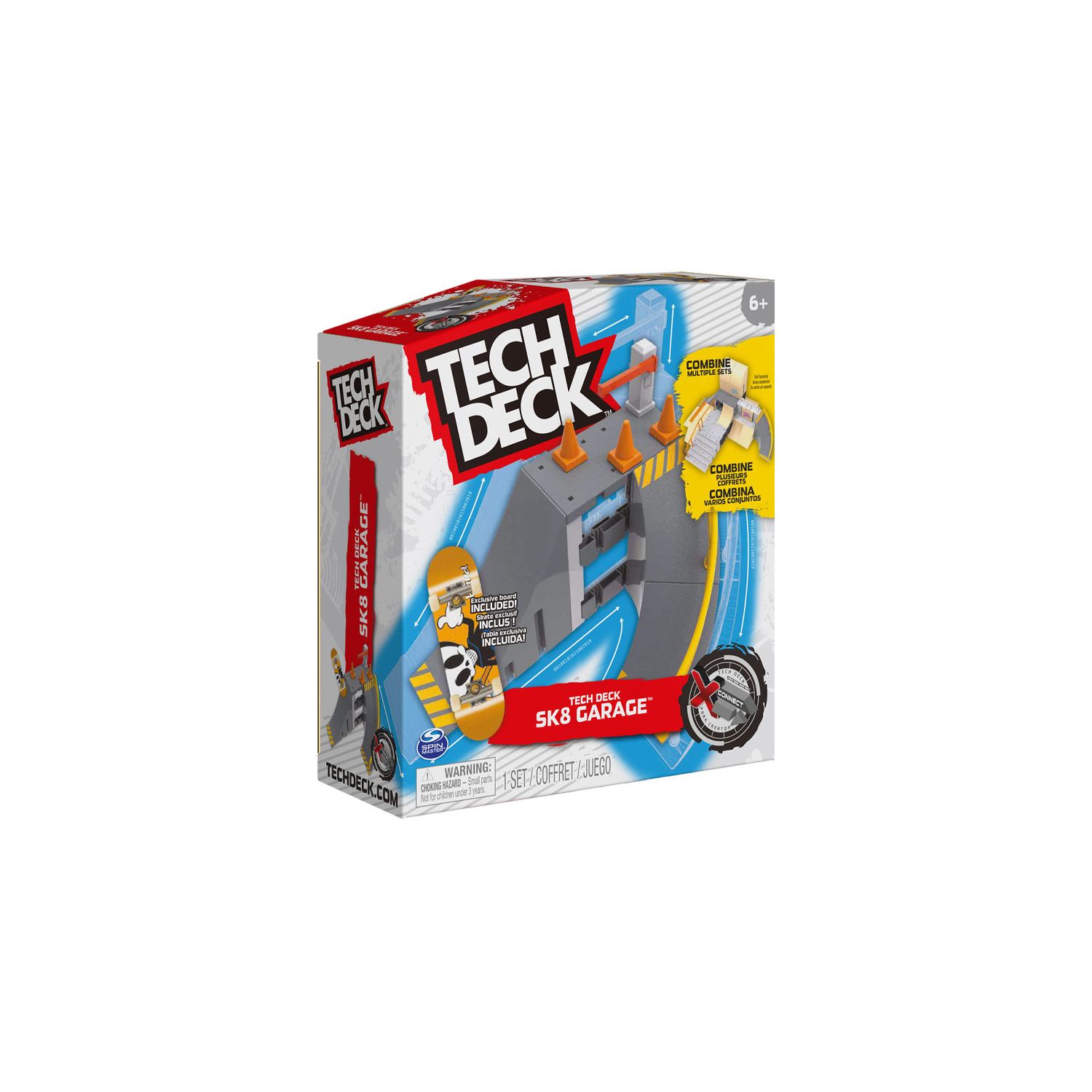 Tech Deck - Set cu mini sketboard Tech Deck SK8 Garage - elefant.ro