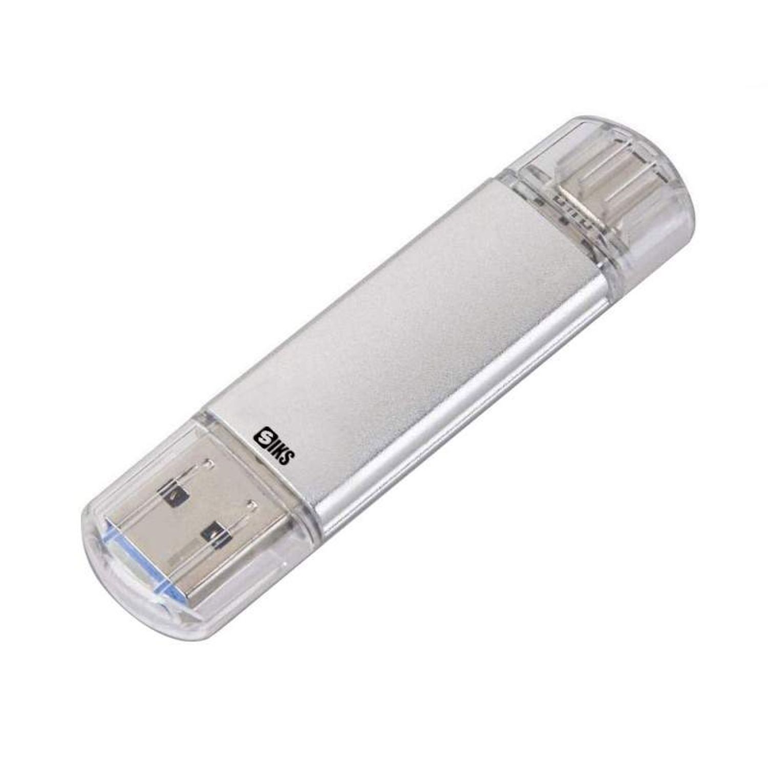 SIKS - Memorie Stick USB SIKS C-Laeta 128GB, USB 3.1, Gri - elefant.ro