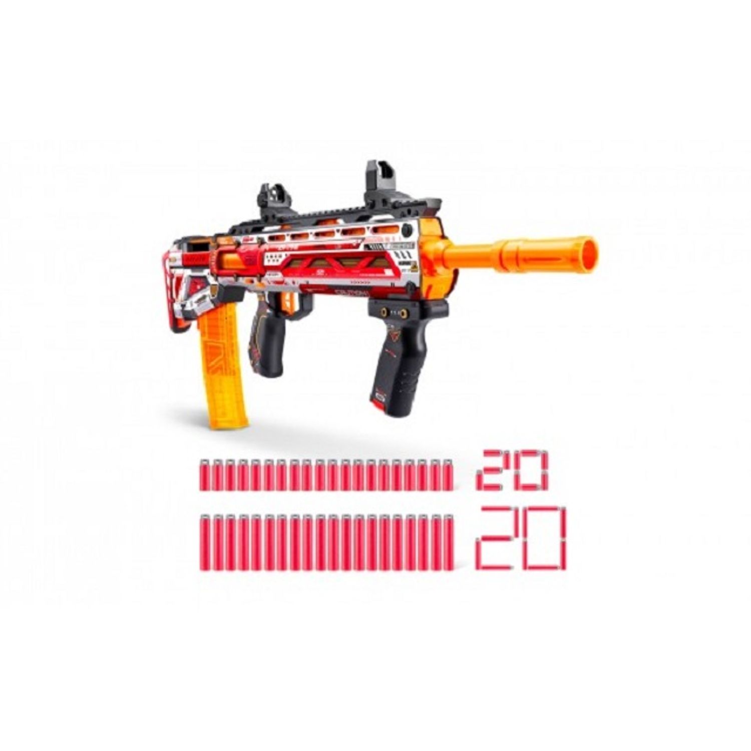 X-Shot - Arma de jucarie X−Shot Skins Pro Series Longshot cu 40 cartuse ...