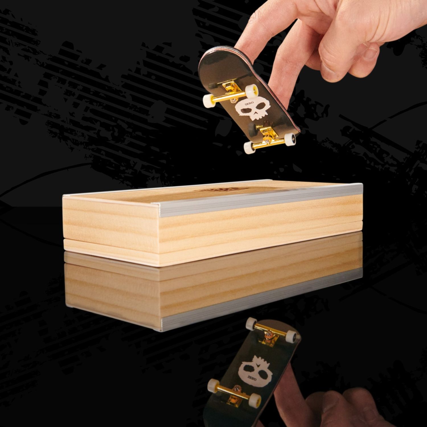 Tech Deck - Tech Deck Pro Board Fingerboard Zero Si Cutie Depozitare ...