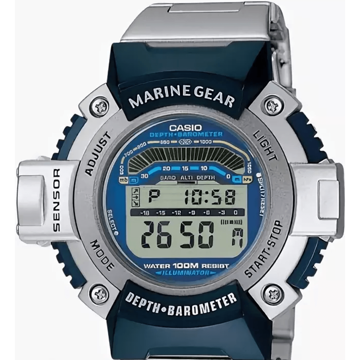 Casio - Ceas Barbati, Casio, Marine Gear MRT-200D-7V - elefant.ro